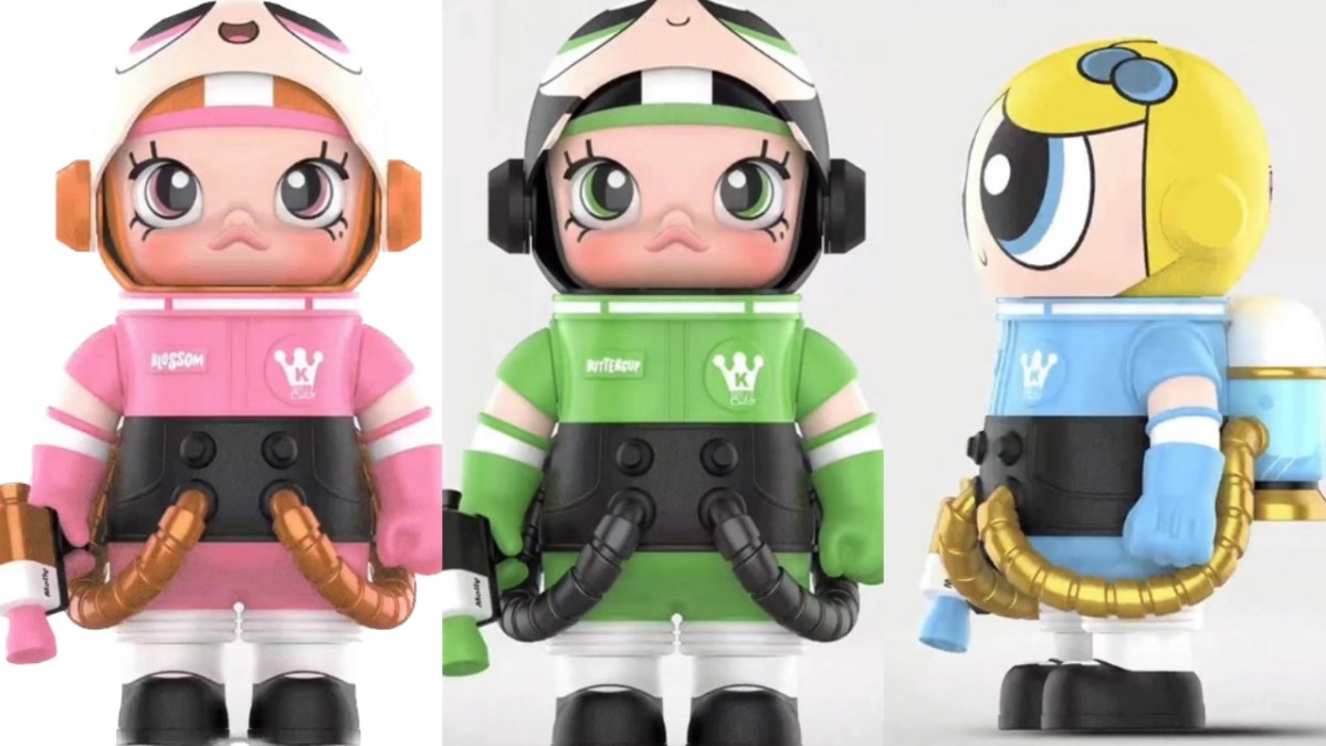 Pop Mart เปิดตัว Mega Space Molly X Powerpuff Girl 400100 My 8413